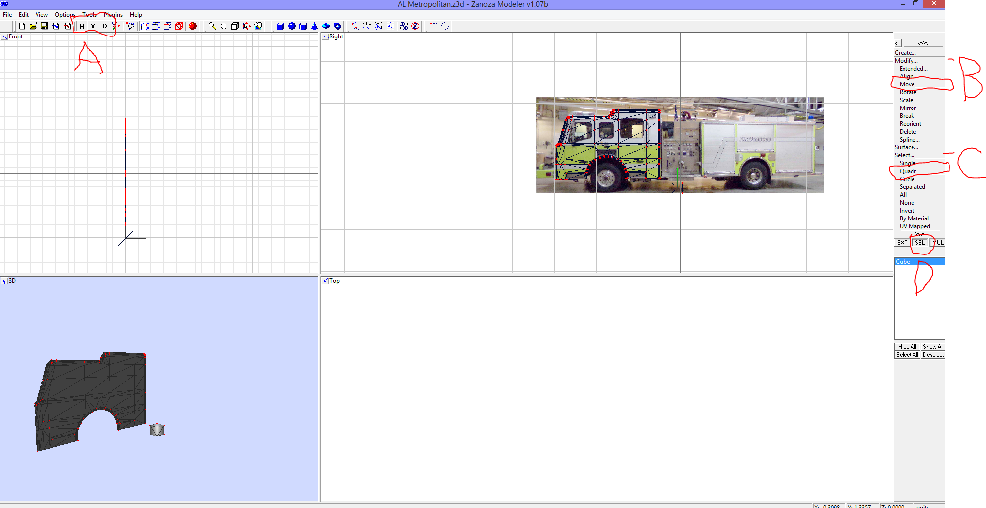 Zmodeler1: 3D Modeling and Zmodeler2 Conversion Tutorial - English ...